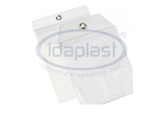 Protetor plástico com ilhós: seus papéis e documentos sempre em ordem