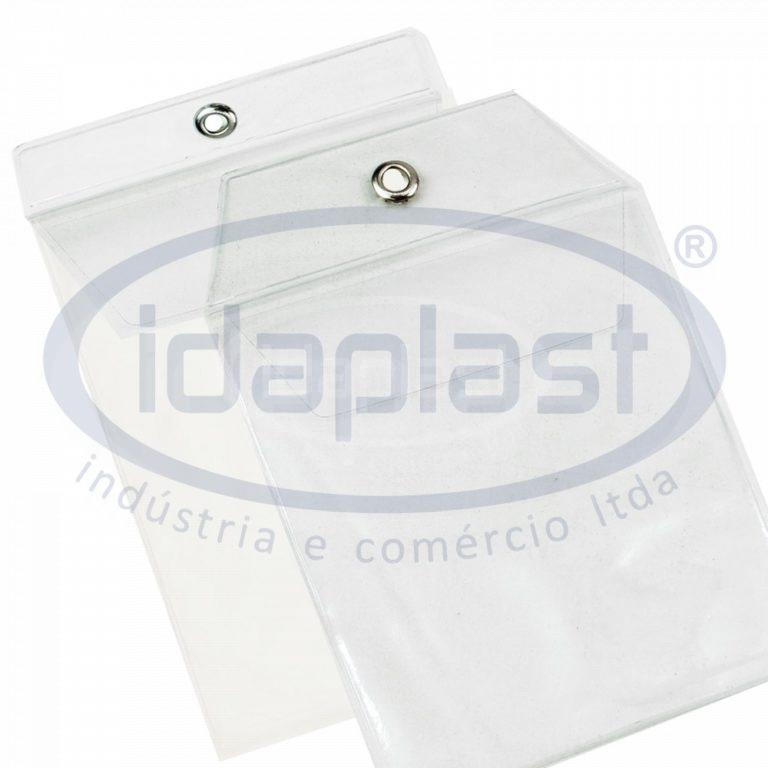 Protetor plástico com ilhós personalizado - Idaplast